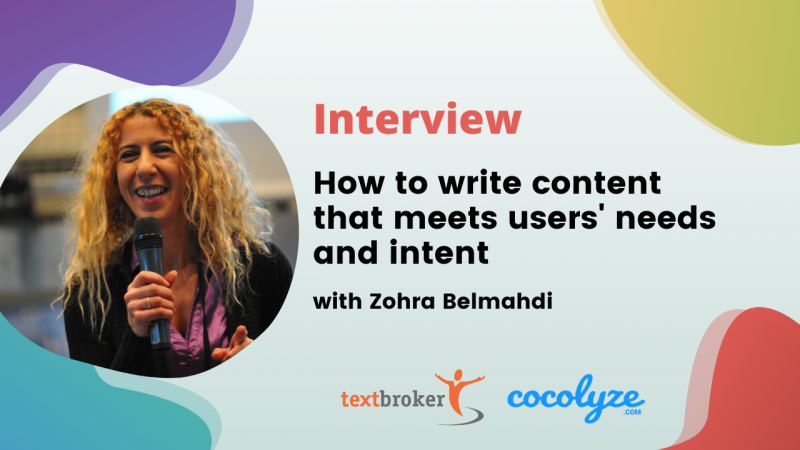How to write content that meets users' needs and intent | Cocolyze